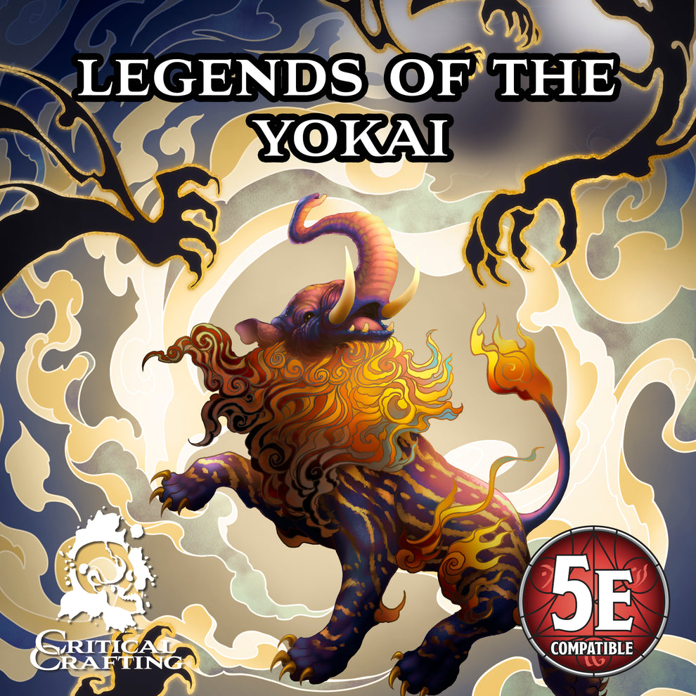 Legends of the Yokai PDF Bundle – Critical Crafting
