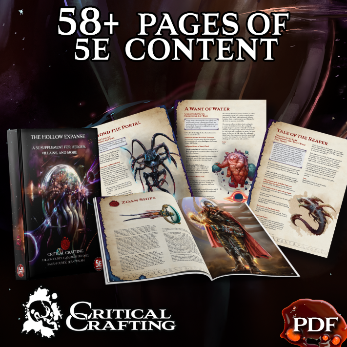 The Hollow Expanse PDF – Critical Crafting