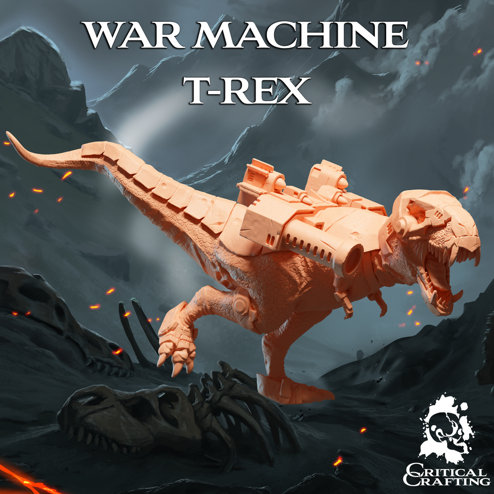 War Machine T-Rex STL – Critical Crafting